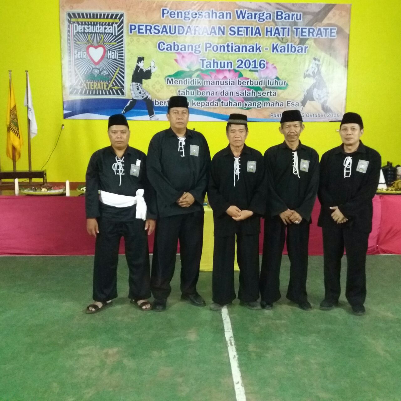 Pengesahan Warga Baru Cabang Pontianak Kalimantan Barat - Persaudaraan Setia Hati Terate