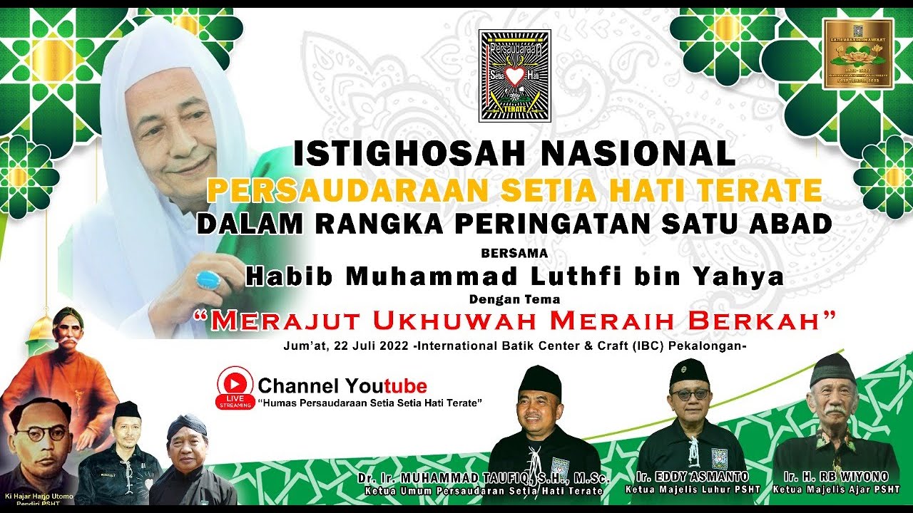 Istighosah Nasional PSHT - Persaudaraan Setia Hati Terate