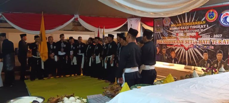 Pengurus PSHT Cabang Khusus Johor Malaysia Resmi Dilantik, 22 Calon Warga Baru Diwisuda ...