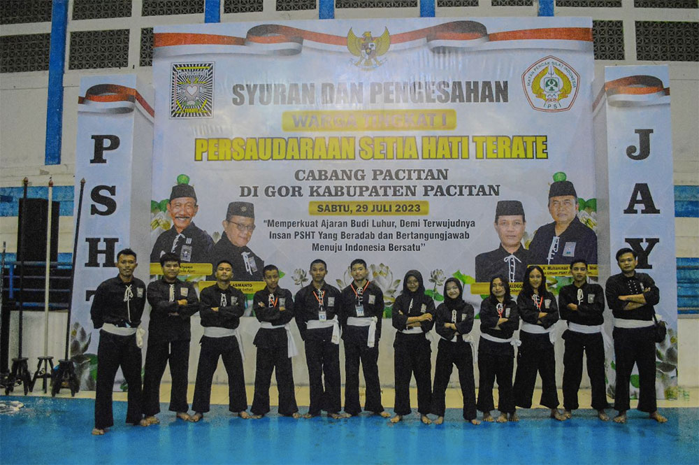 PSHT Cabang Pacitan Laksanakan 2 Tahap Pengesahan - Persaudaraan Setia ...