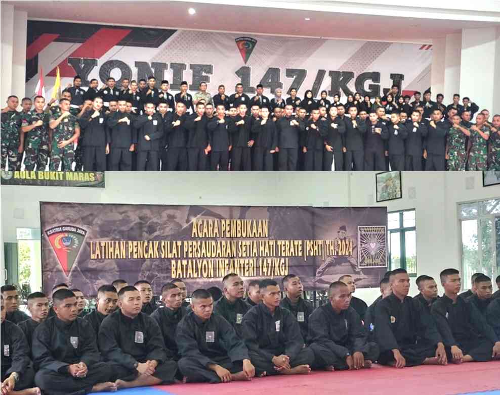 Mayor Infanteri Yokki Firmansyah Resmi Buka Latihan Pencak Silat PSHT ...
