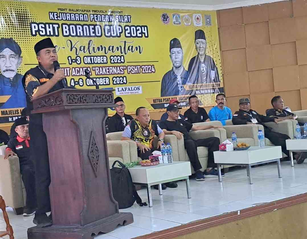 Ketum Muhammad Taufiq Yakini Kejuaraan PSHT Borneo CUP Menghasilkan, Peraih Medali Emas Untuk ...